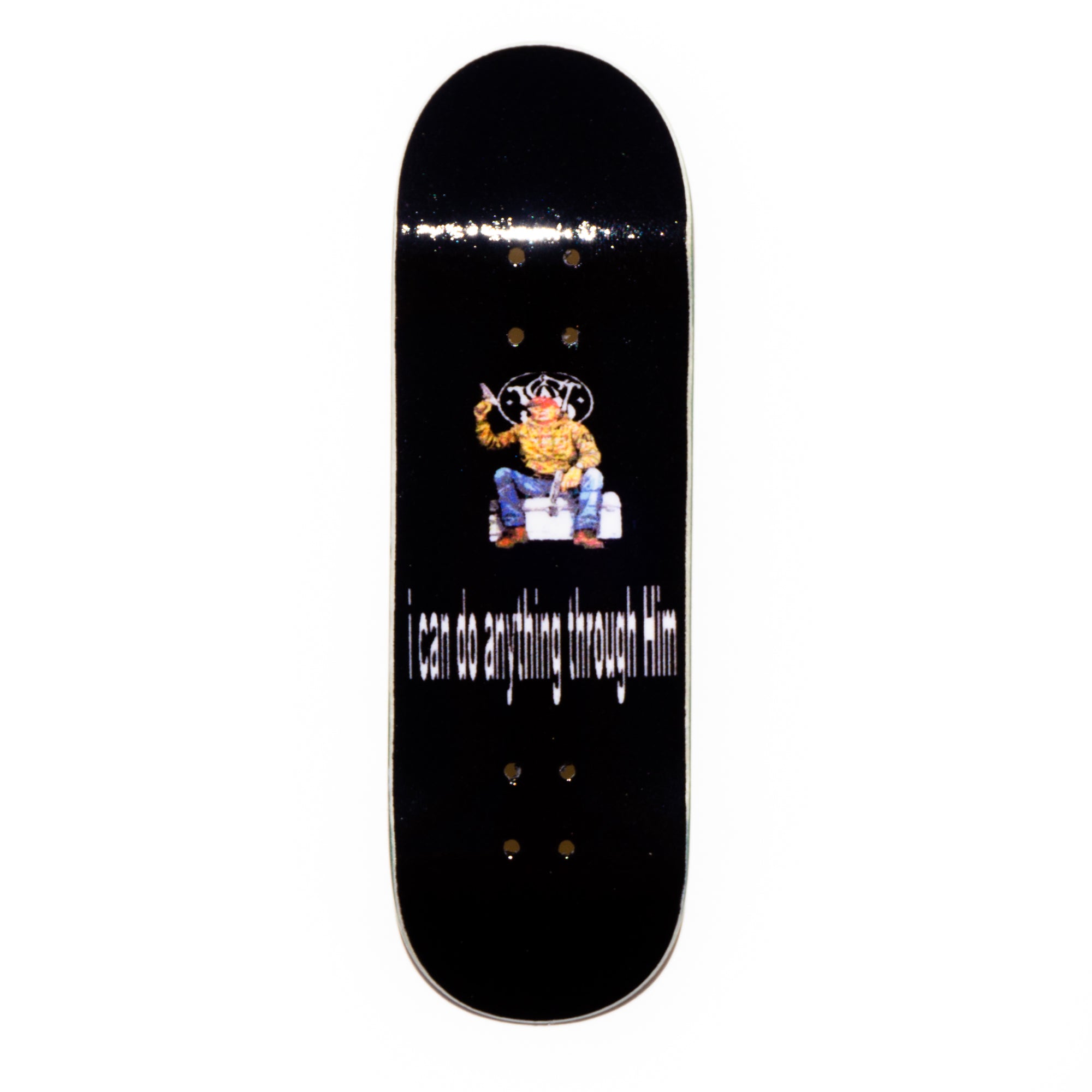Unique “i can do anything through Him" Graphic Pro Fingerboard Deck ...
